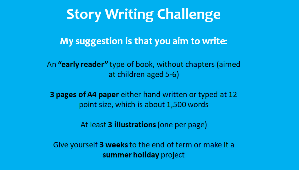 Story Writing Challenge – Steps 1-3 – Caleb and the Inventions